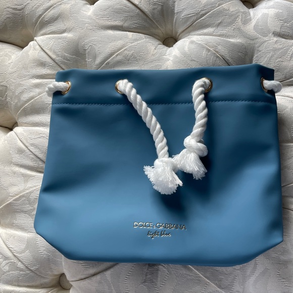 Dolce & Gabbana | Bags | Dg Light Blue Pouch | Poshmark